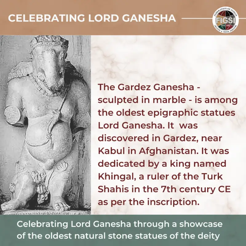 Celebrating Lord Ganesha through a showcase of the oldest natural stone ...