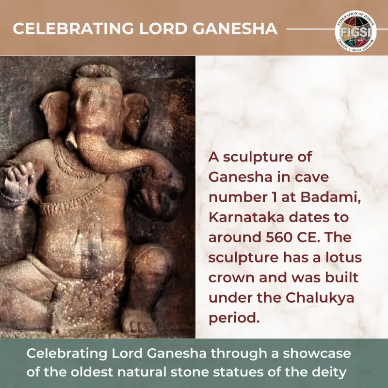 Celebrating Lord Ganesha through a showcase of the oldest natural stone ...